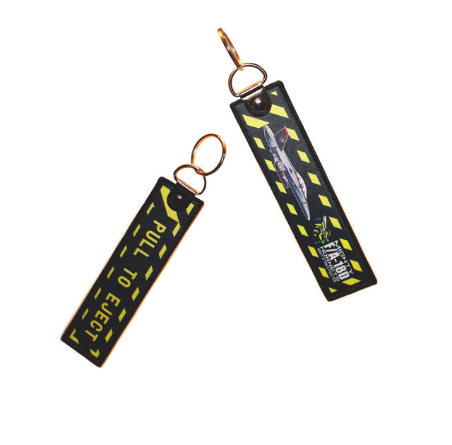 F/A18 Hornets / Pull to Eject Keychain | AEROBRACELET